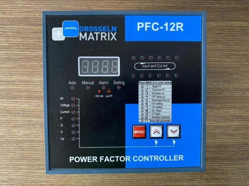BỘ ĐIỀU KHIỂN TỤ BÙ 12 CẤP DROSSELN MATRIX PFC-12R
